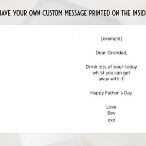 Grandad DIY Fathers Day Card, Featuring Grandpa Bear With a Tool Kit ...