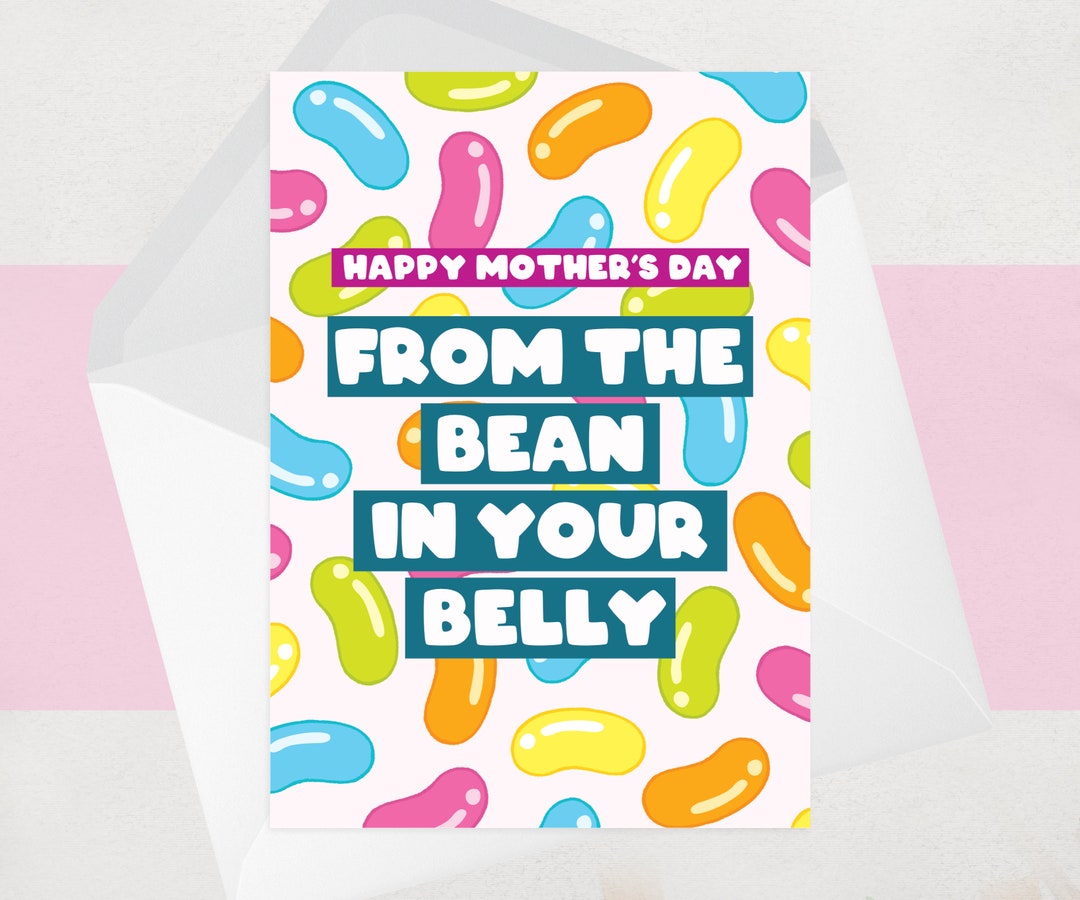 From the Bump Mothers Day Card for Pregant Mum to Be From the Jelly ...