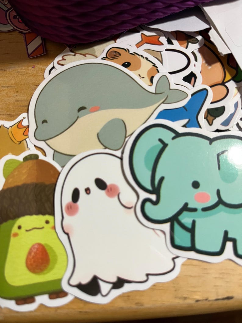 Mystery Sticker Pack 10+ Stickers | Theme Blind Bag, Curated Mix BUY 3 ...