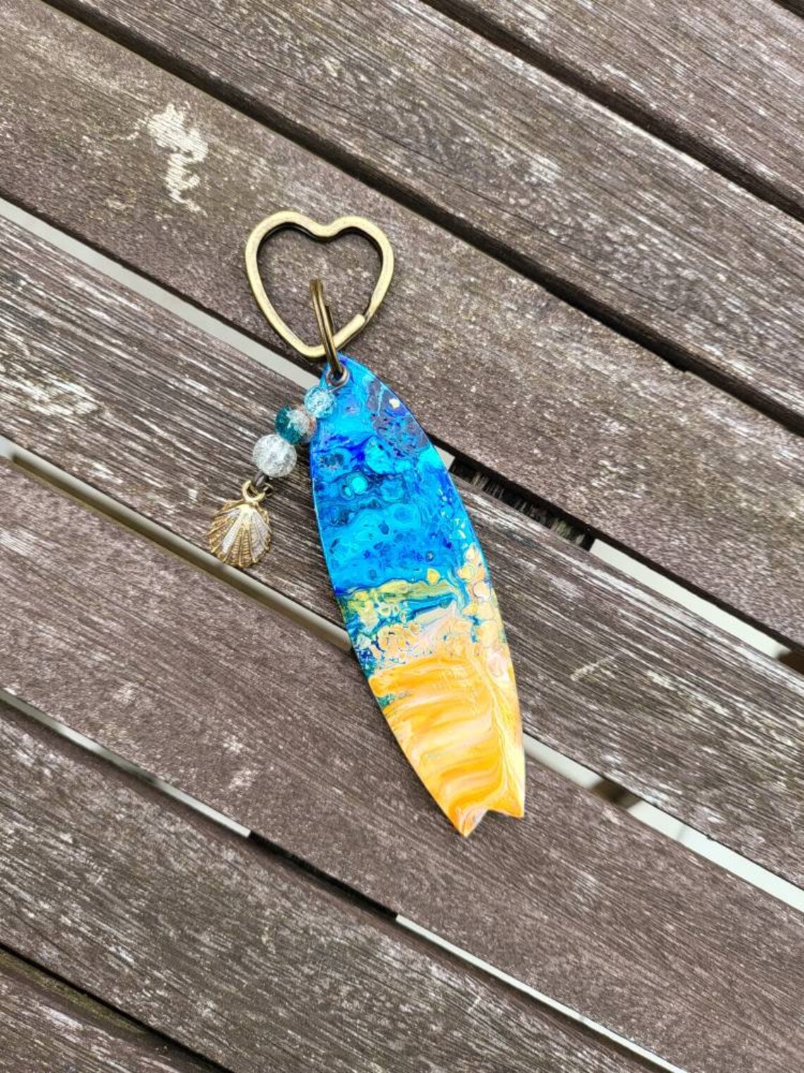 Surfboard Keychain Perfect Gift for Any Beach Enthusiast - Etsy