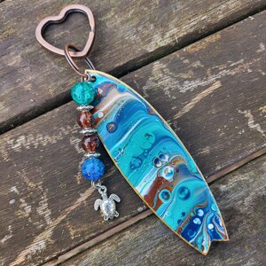 Surfboard Keychain | Perfect Gift for Any Beach Enthusiast | Practical ...