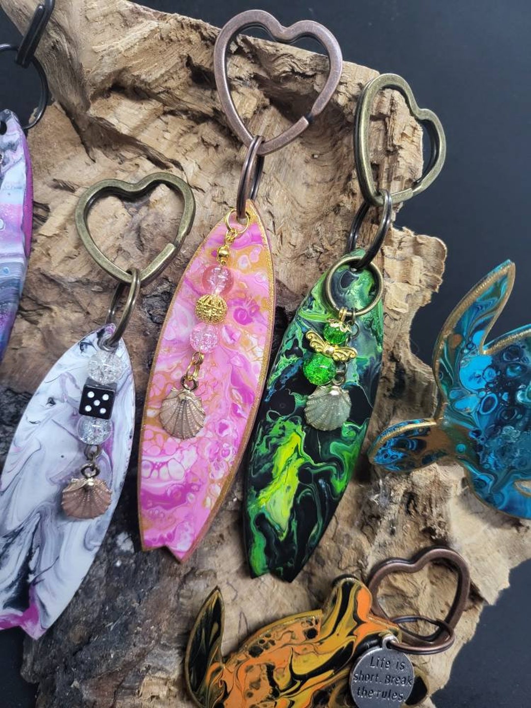 Surfboard Keychain Perfect Gift for Any Beach Enthusiast - Etsy