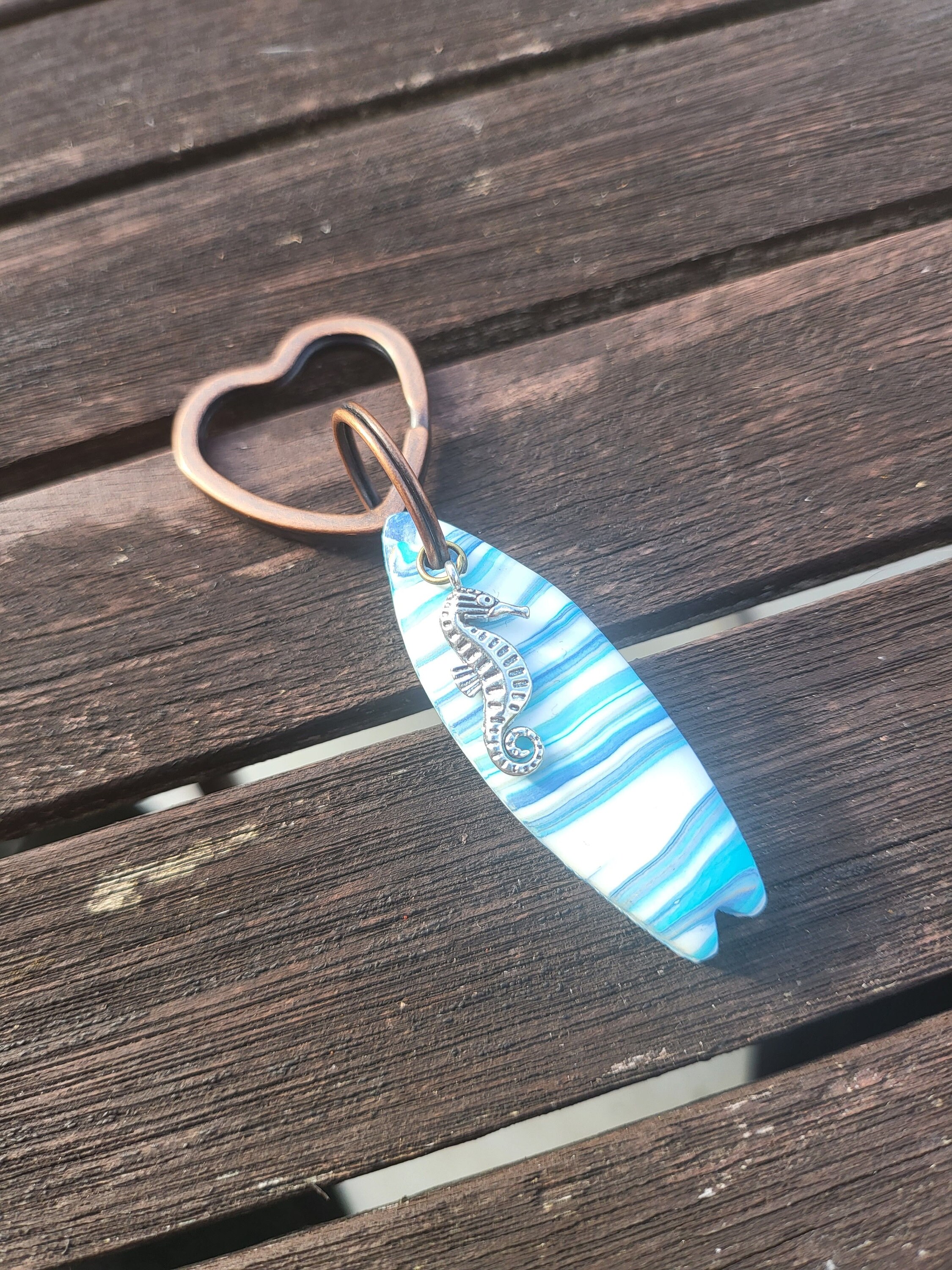 Surfboard Gift Miniature Piece of Art to Carry Around on Your Bag/keys ...