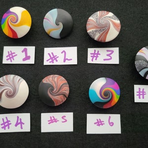 Fidget Pebbles, Anti Stress Sensory Toy, Fidget Worry Stone, Small and ...