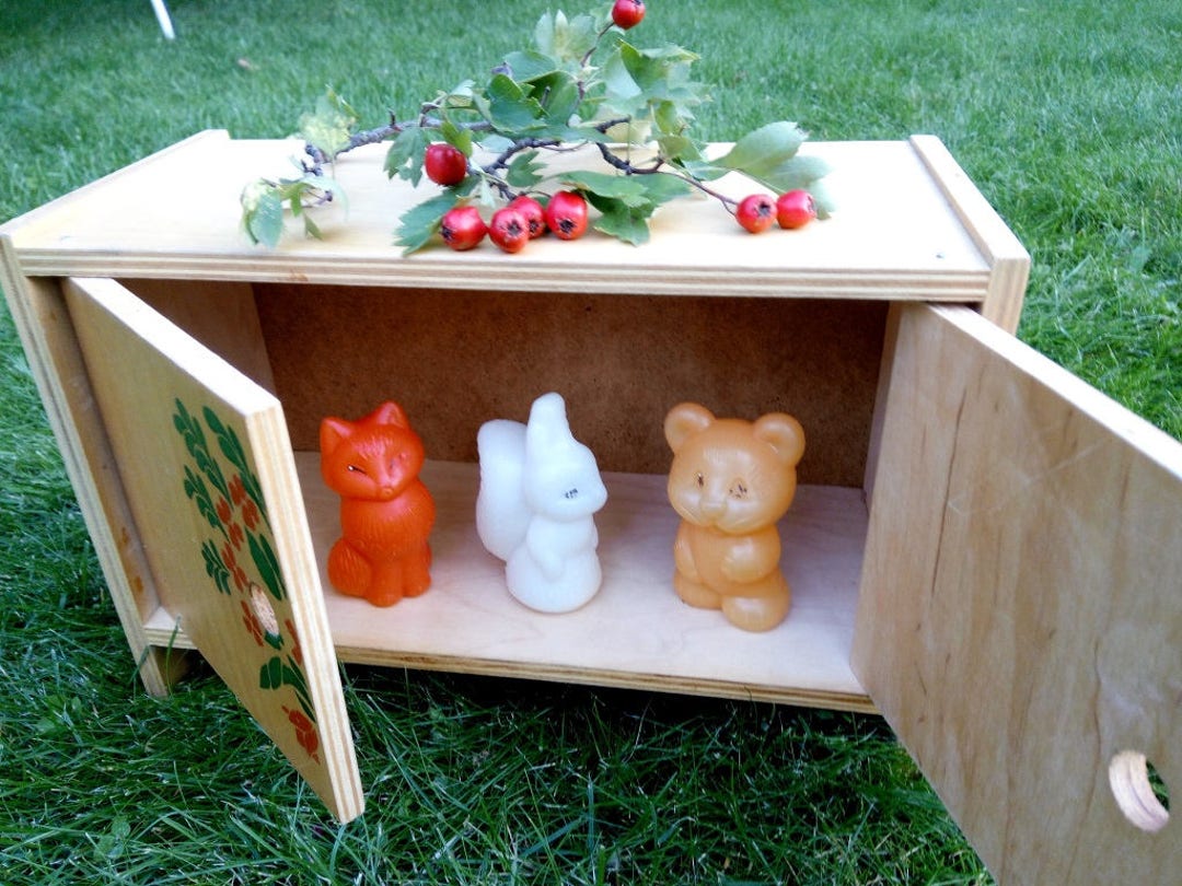 Retro Wooden Toy Locker From the 1980s - Fun Storage Solution - Etsy UK