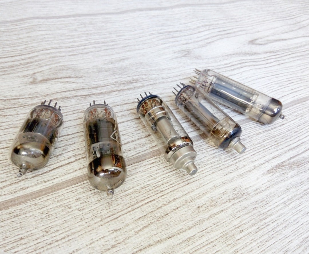 Vintage Electronic Vacuum Tube - Craft Steampunk - Clear Glass Tube ...