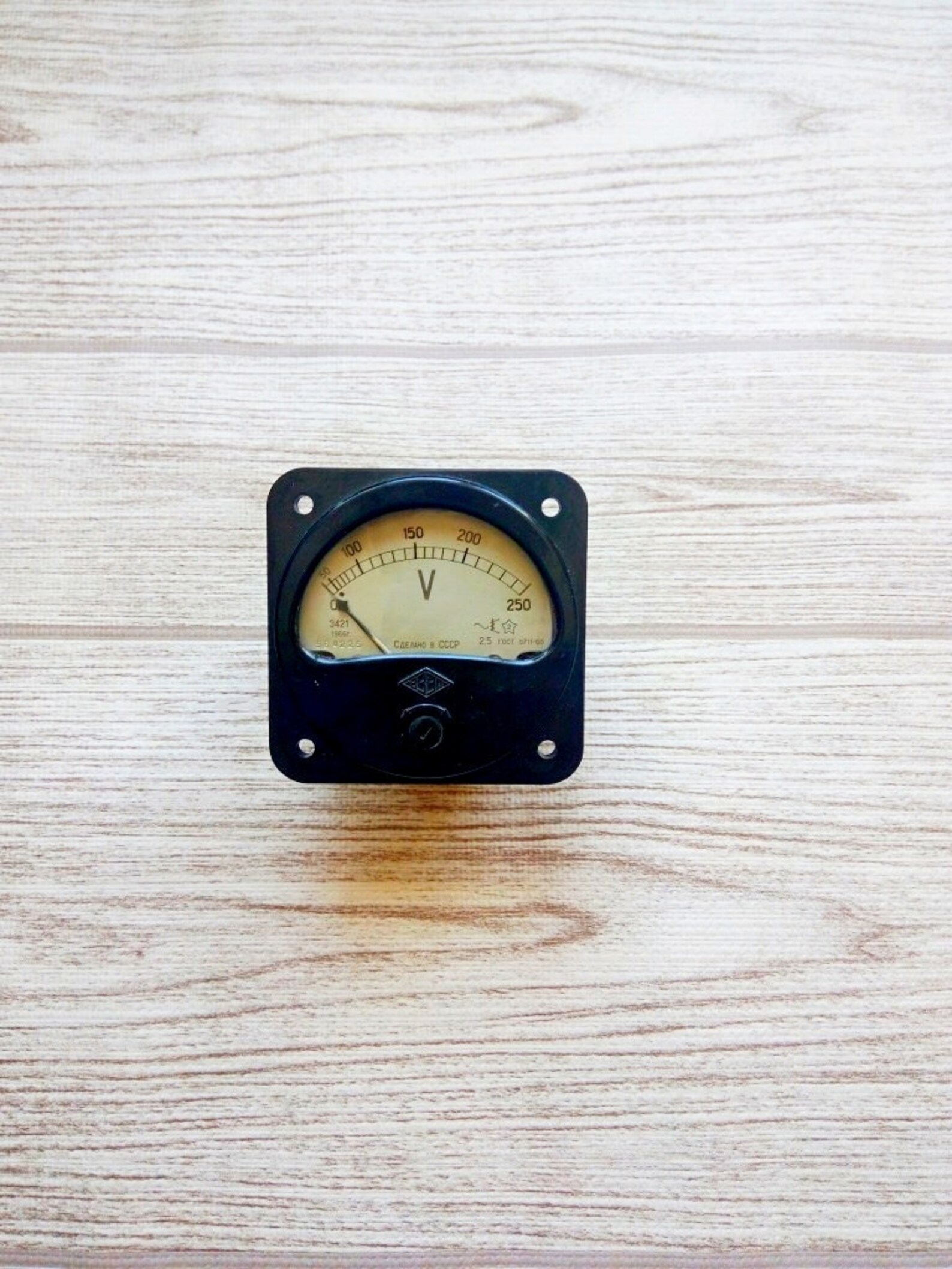 Timeless Voltmeter - Steampunk Style Collectible - Classic Voltmeter ...