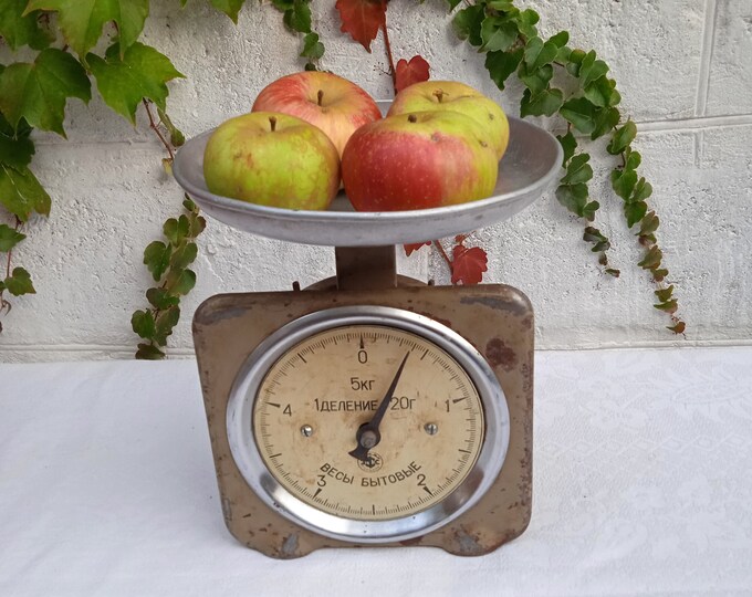 Old Mechanical Scales With an Arrow Vintage Metal Scales - Etsy