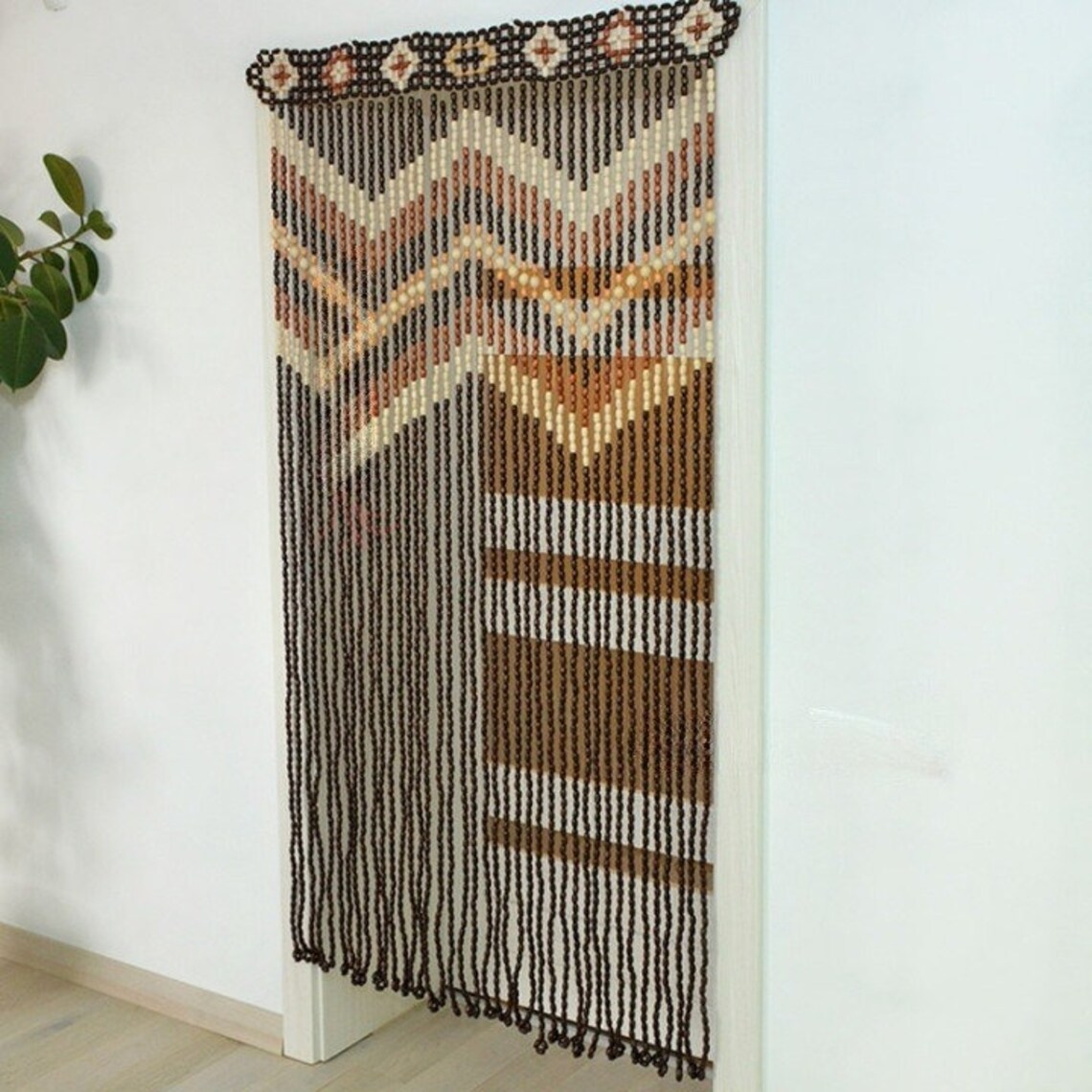 Bohemian Style Door Curtains - Bead Curtain Doorway - Gift Mother ...