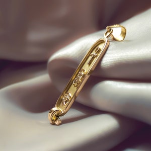 18K Gold Cartouche, Custom Made Cartouche Pendant, Egyptian ...