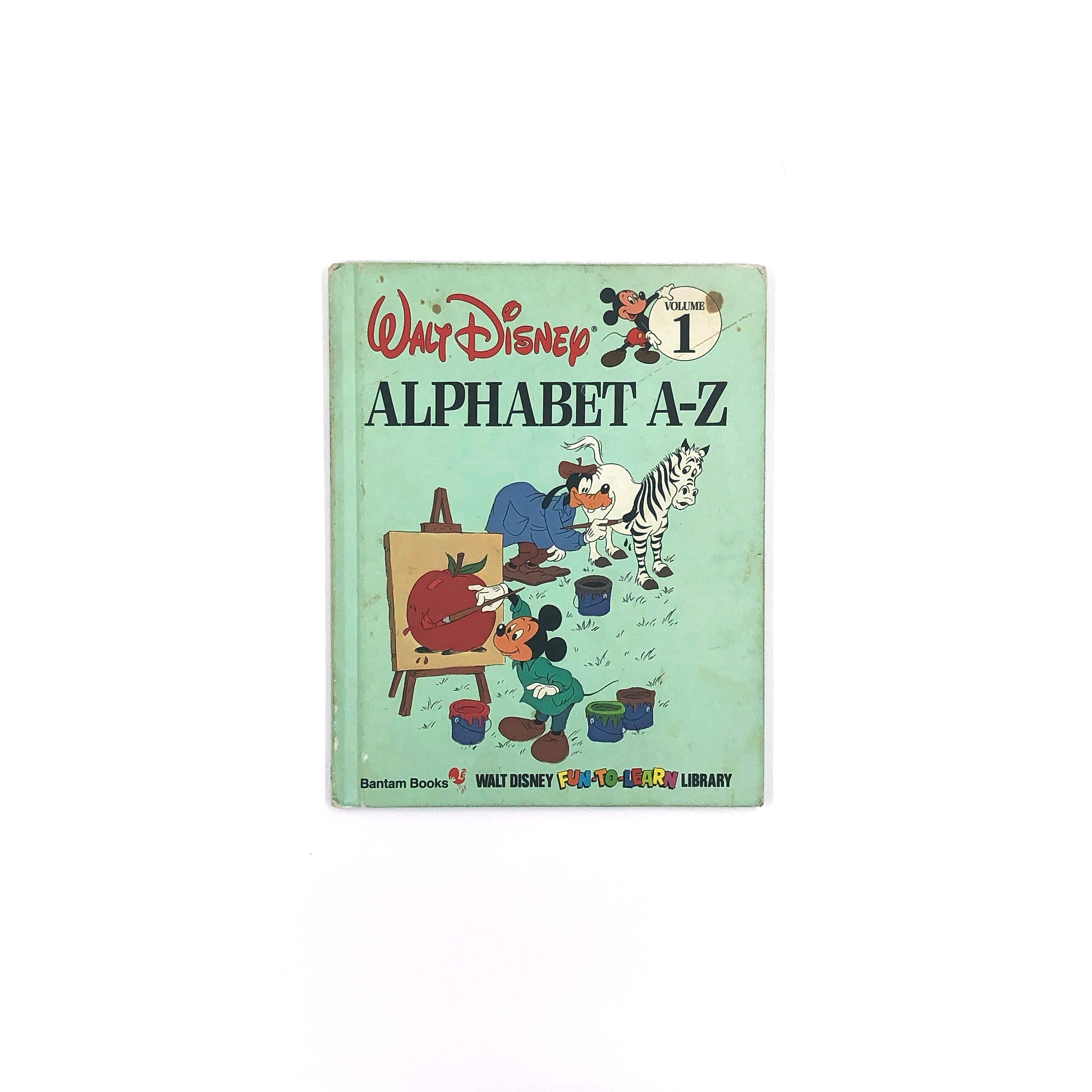 WALT DISNEY ALPHABET - Etsy