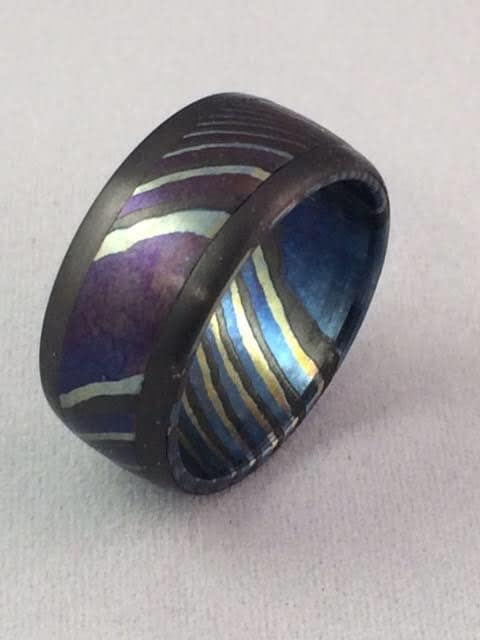 Zircu-ti Band With Zirconium Rails (mens/womens) - Etsy