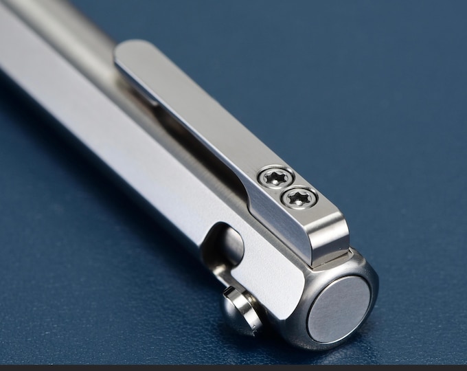 Ti-angle EDC Pen titanium - Etsy