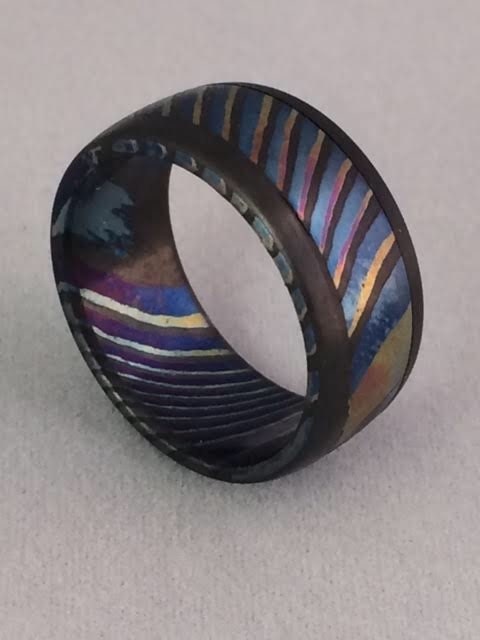 Zircu-ti Band With Zirconium Rails (mens/womens) - Etsy