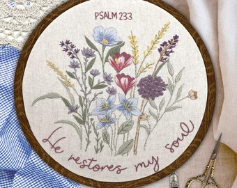 Bible Verse Embroidery - Etsy