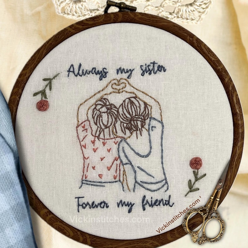 Sister Embroidery - Etsy