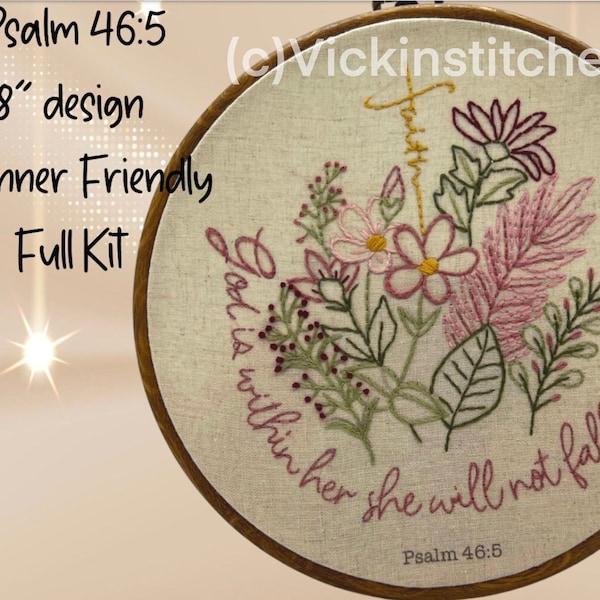 Christian Embroidery - Etsy