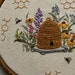Honey Bee Embroidery Kit for Beginners. Easy Bumblebee - Etsy