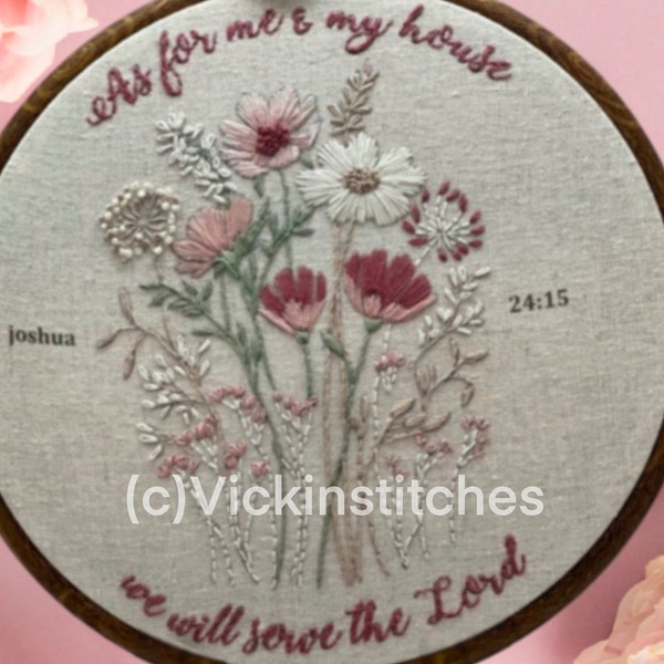 Scripture Embroidery - Etsy