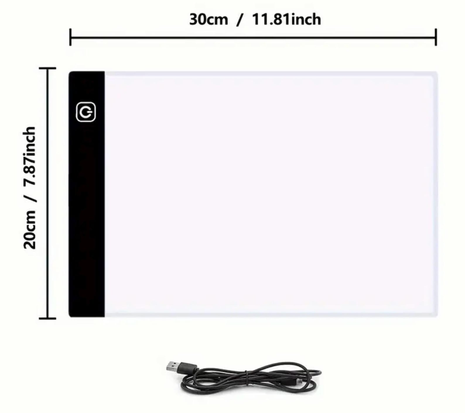 A4 LED Light Board Kit: Embroidery Pattern Tracing With Heat Erasable ...