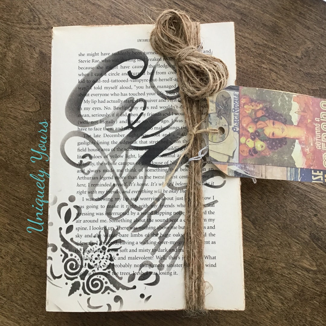 Decorated Book Stack Coffee Bar Stamps Bundle Shabby Chic Cottage ...