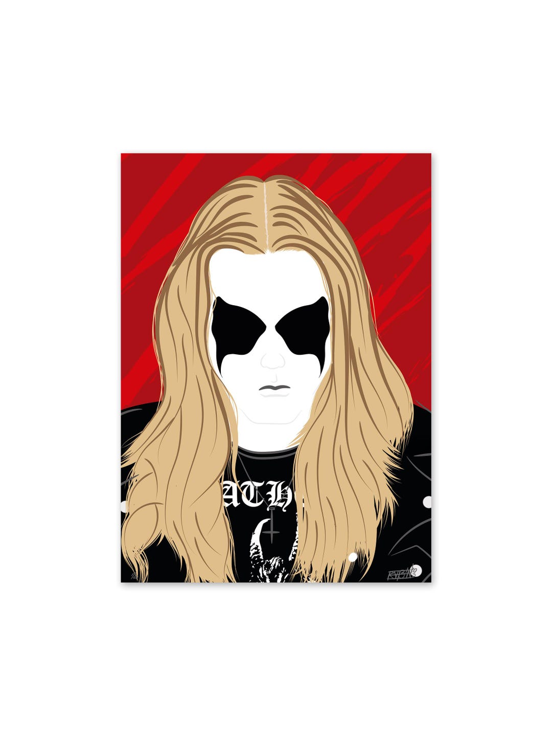 Dead - per Yngve Ohlin - LIMITED EDITION by Rubén Rangel 25 - Etsy ...