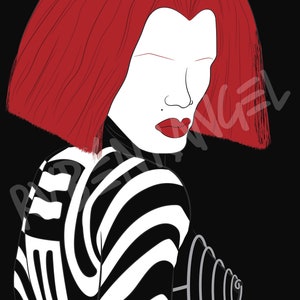 Grace Jones Vamp Katrina By Rubén Rangel 2019 LIMITED EDITION - Etsy España