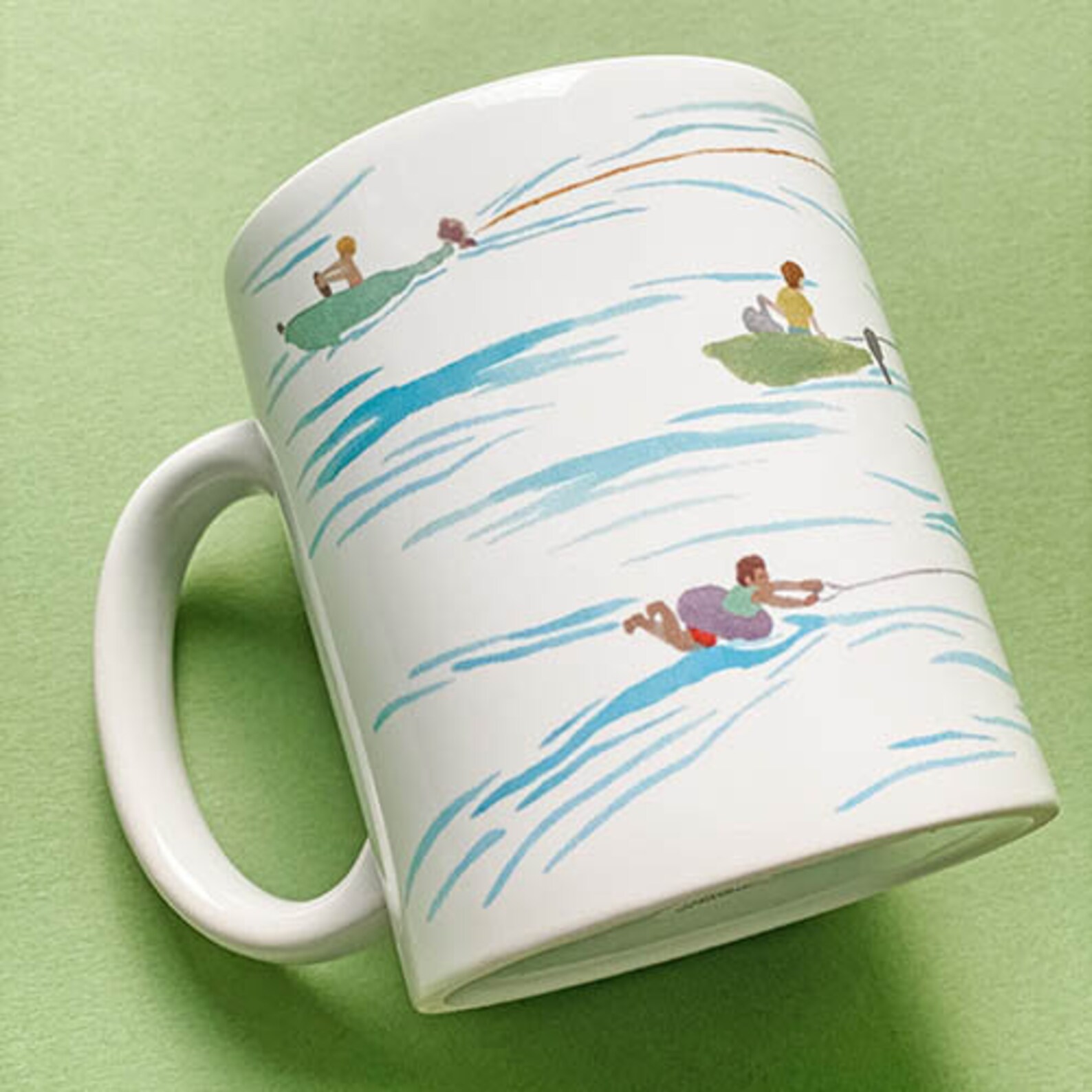 Water Ski Lake Coffee and Tea Cup Mug, Water Sport - Etsy