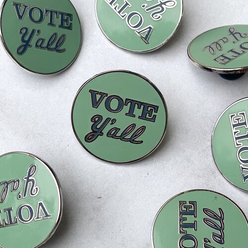 Pink Vote Election Enamel Lapel Pin / Buy 3 Pins Get 1 Free - Etsy