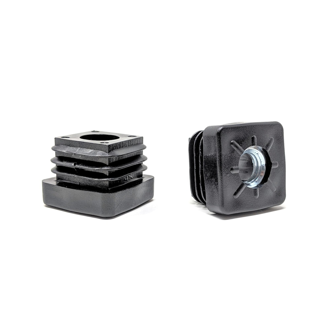 Square Tube Inserts With M10 Thread (available in 25x25mm & 30x30mm ...