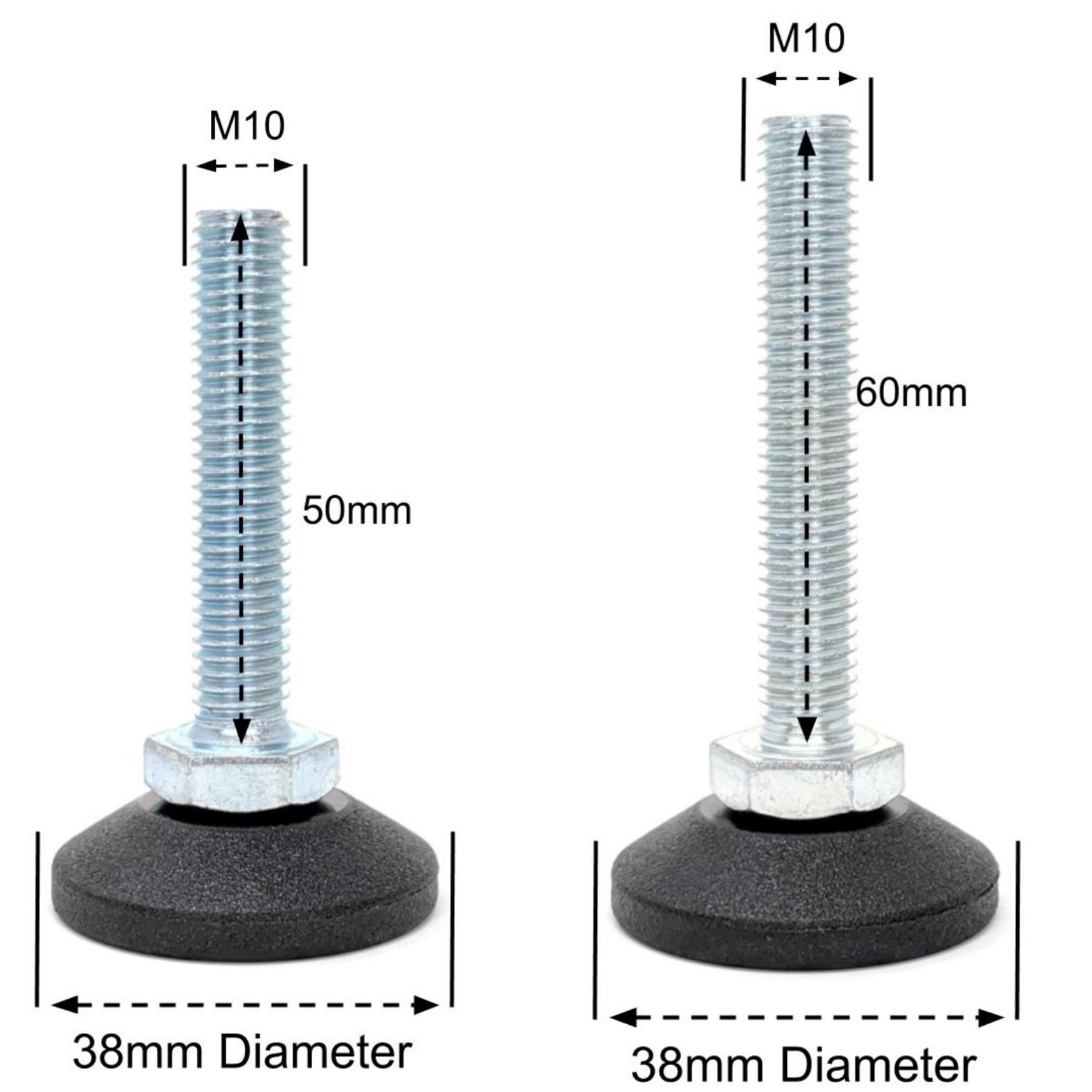 M10 Adjustable Feet - Made in Germany - Etsy