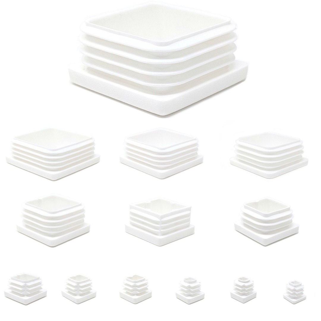 Square Tube Ends Plastic Caps - Made in Germany - Etsy