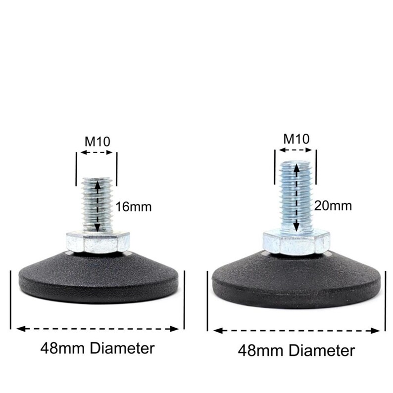 M10 Adjustable Feet - Made in Germany - Etsy