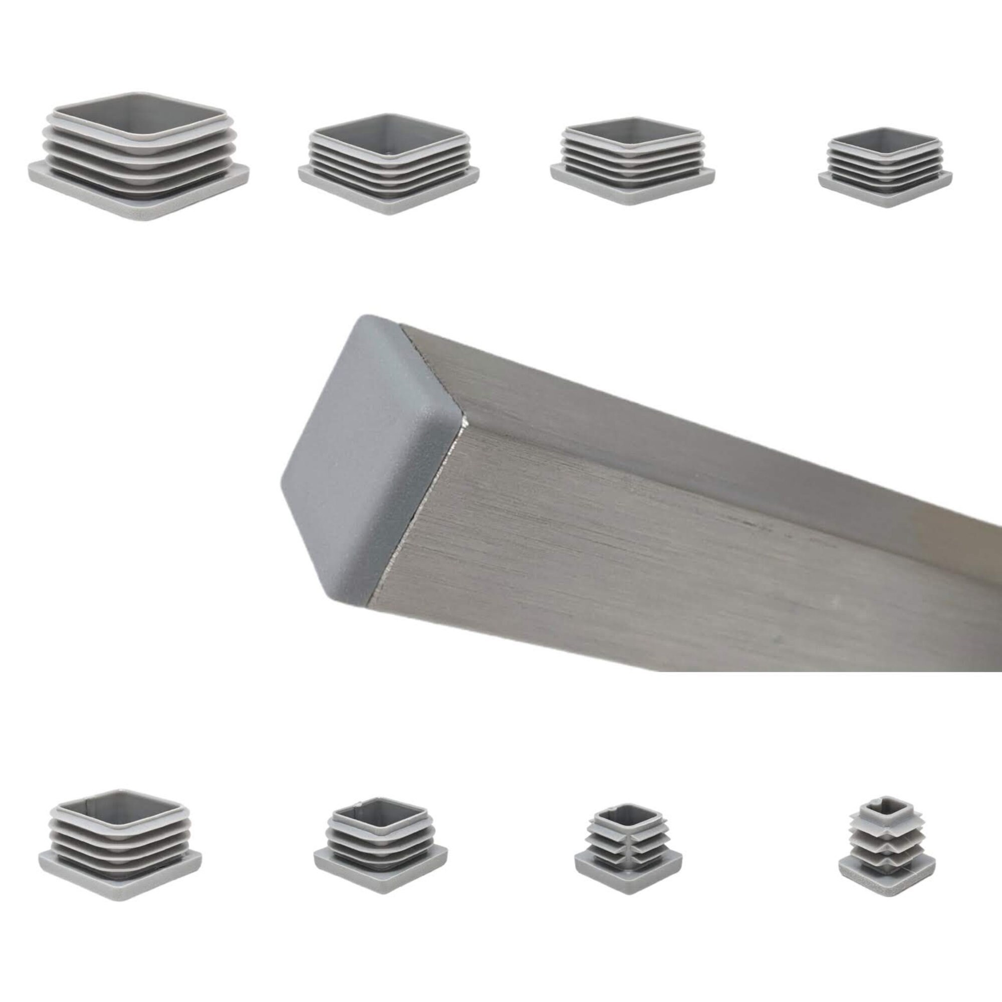 Square Tube End Caps Made in Germany - Etsy