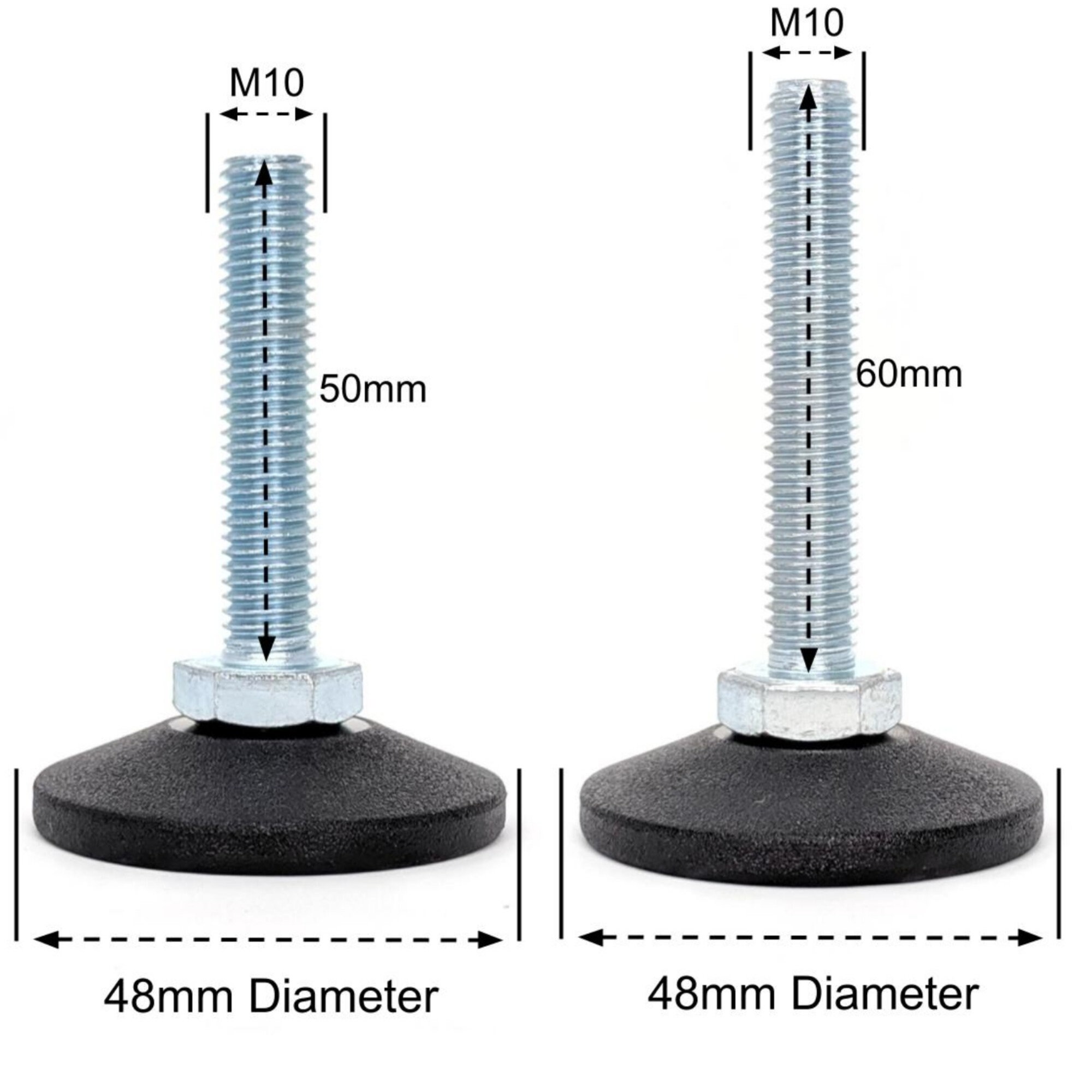 M10 Adjustable Feet - Made in Germany - Etsy