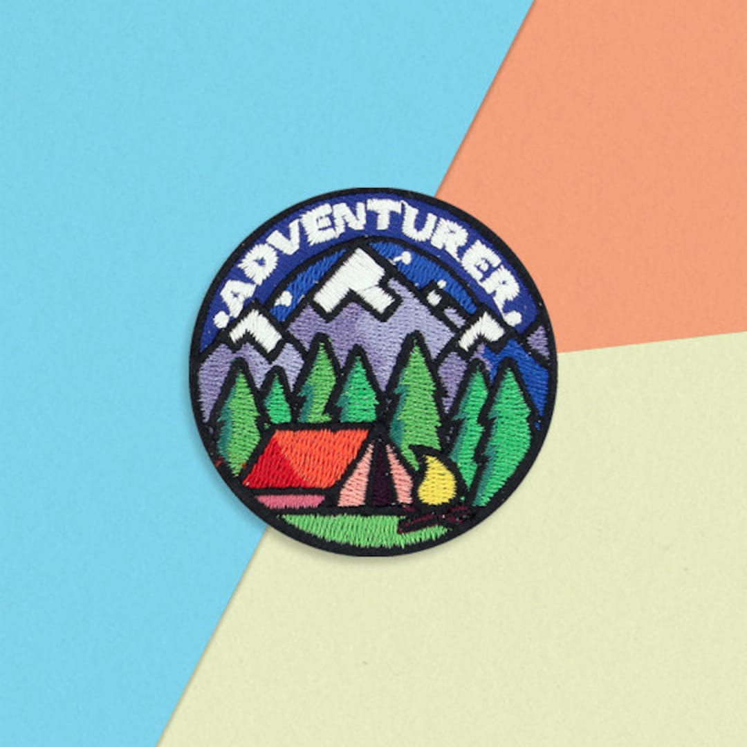 Adventurer Camping Patch - Etsy