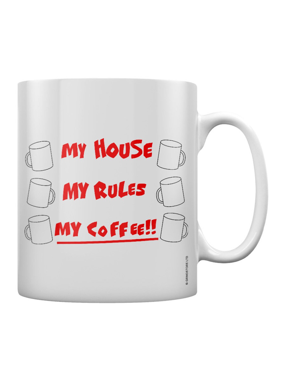 My House My Rules My Coffee!! Mug - Etsy UK