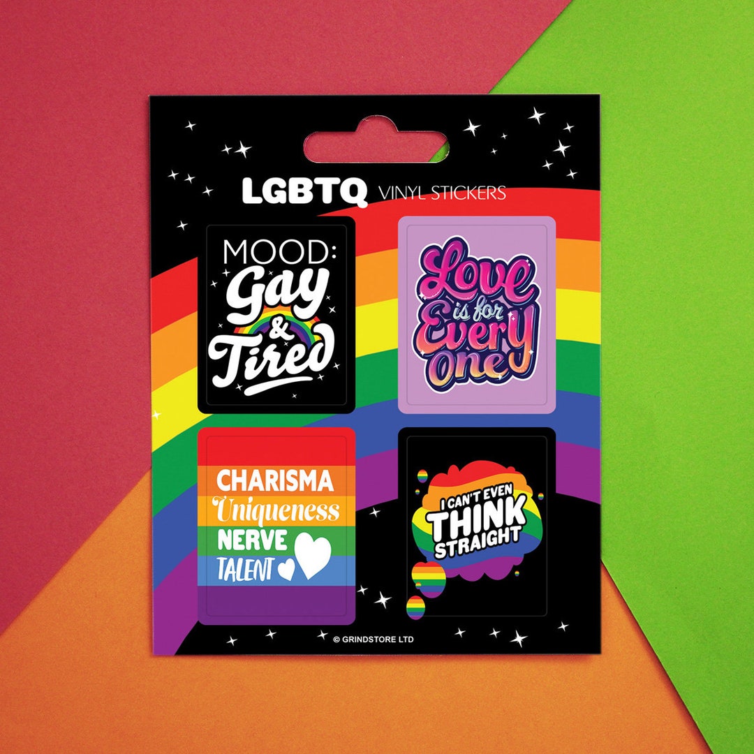 Love is for Everyone Vinyl Sticker Set - Etsy