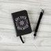 Cryptic Butterfly Black A5 Hard Cover Notebook - Etsy