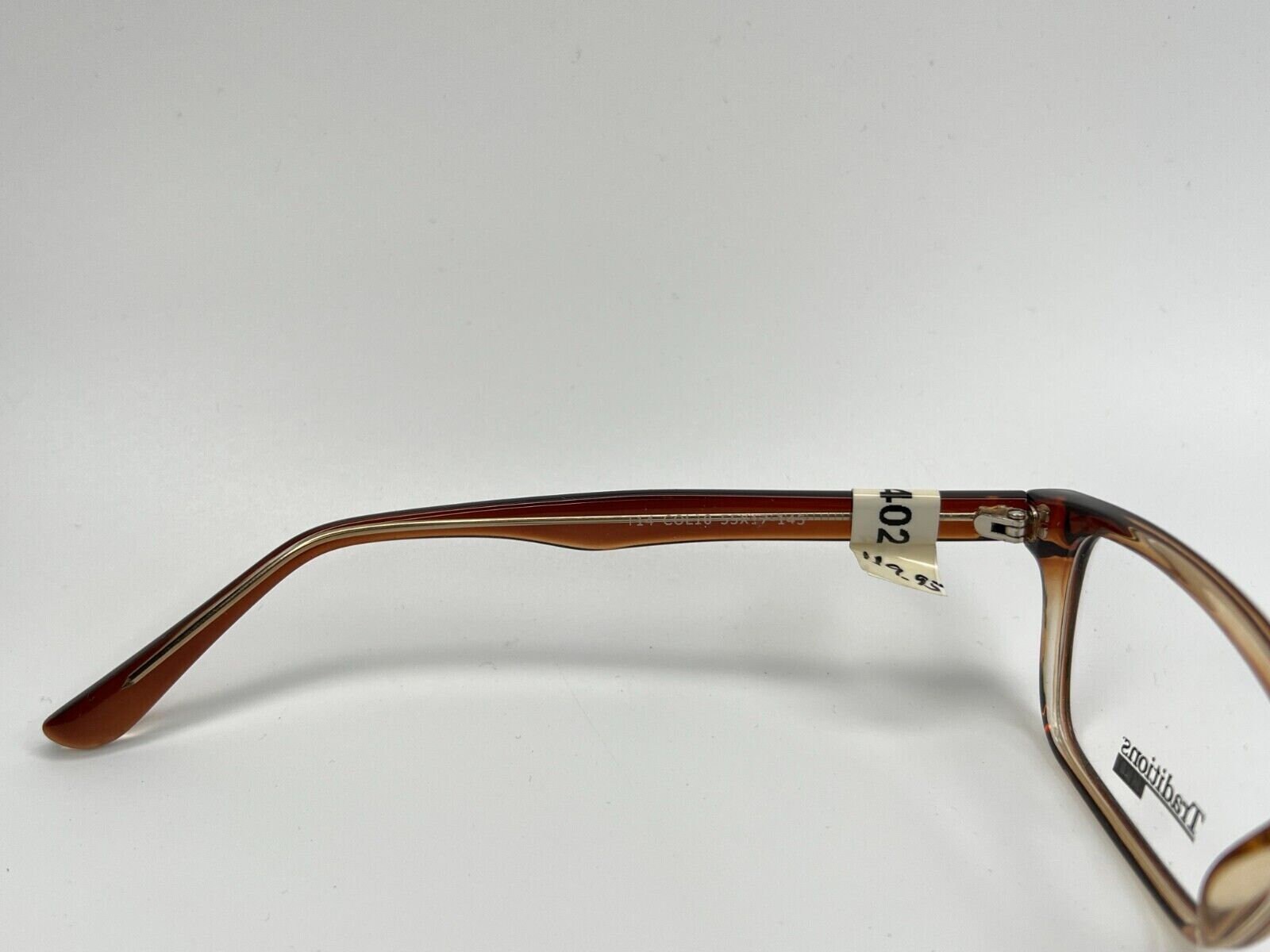 Traditions T14 Col 10 Brown Rectangular Full Rim Eyeglasses - Etsy