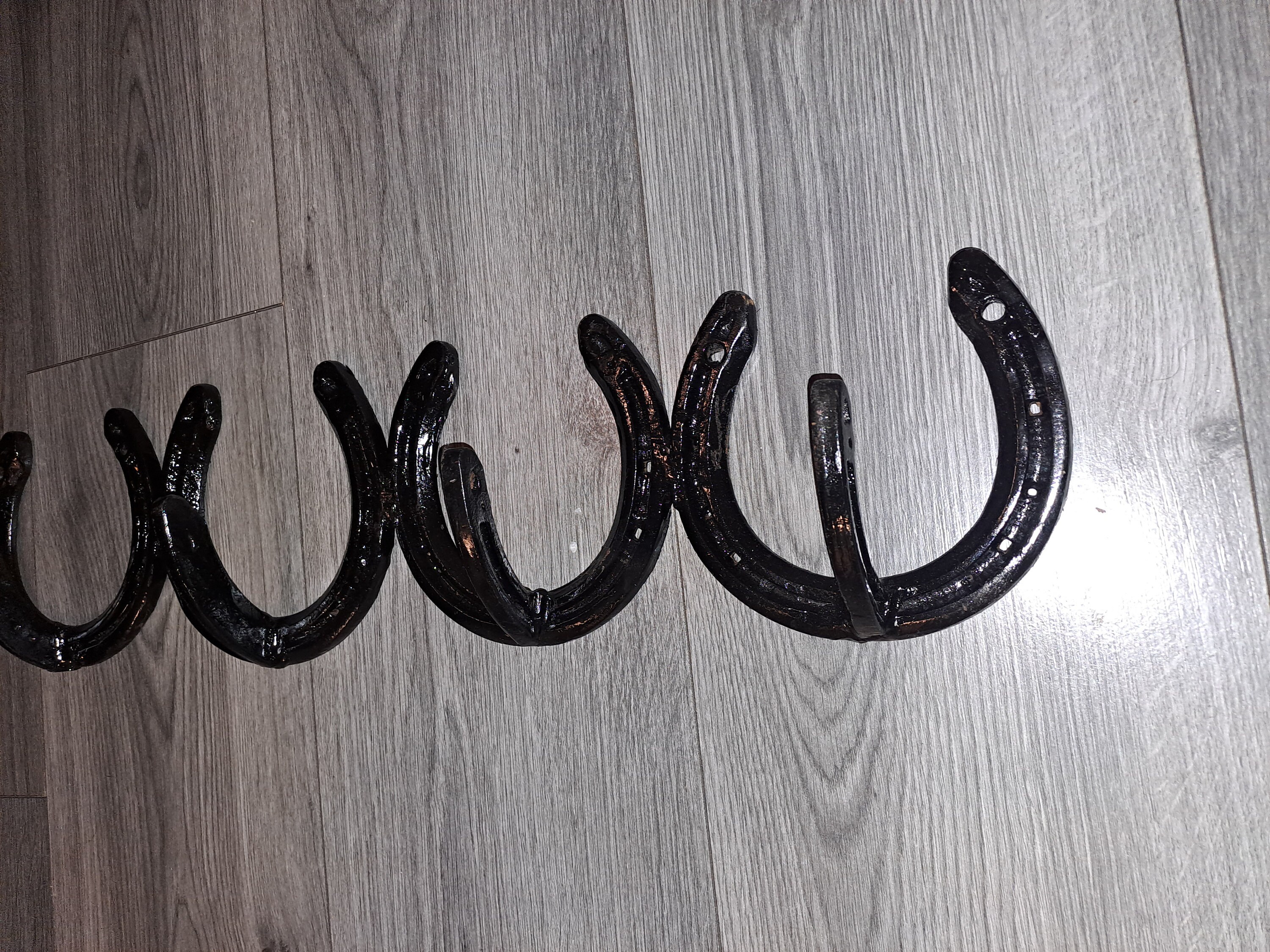 Horseshoe Coat Rack - Etsy