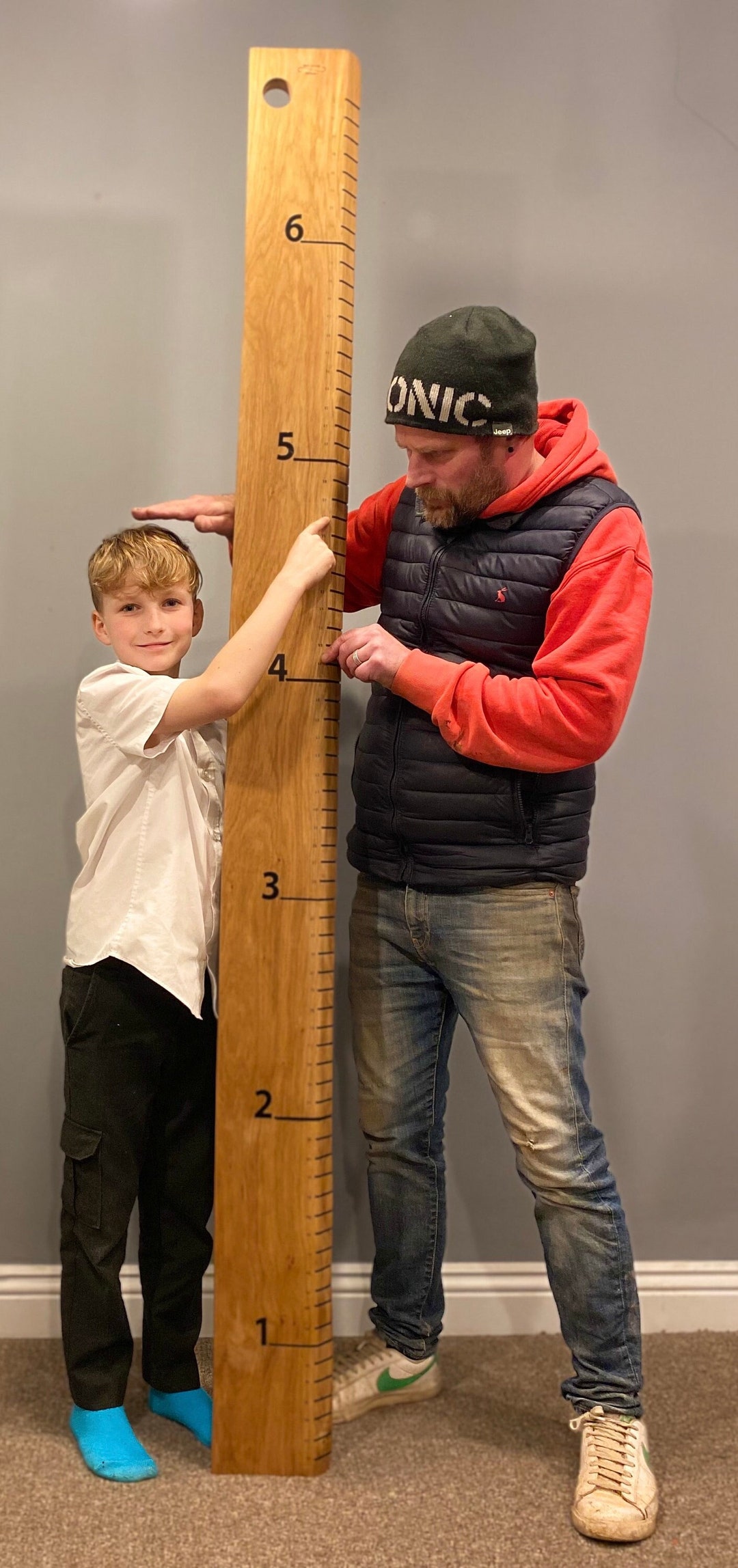 Old School Ruler Growth Chart - Etsy