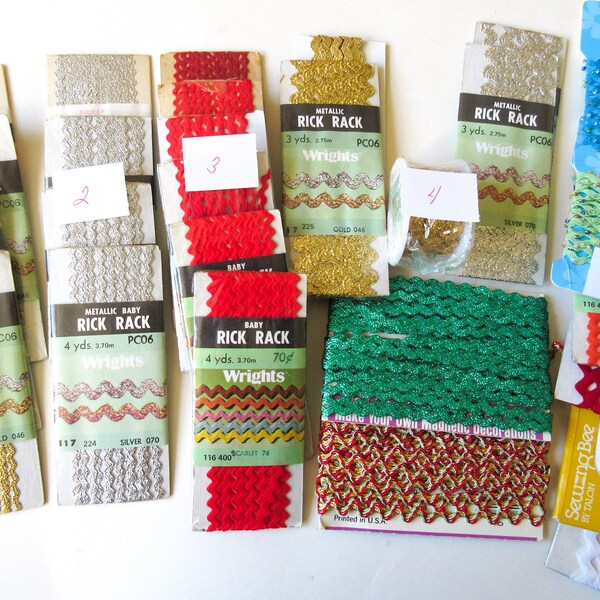 Rick Rack Lot - Etsy