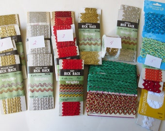 Vintage Rick Rack - Etsy