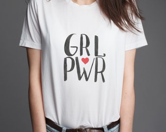 Girl Power Tshirt | Etsy
