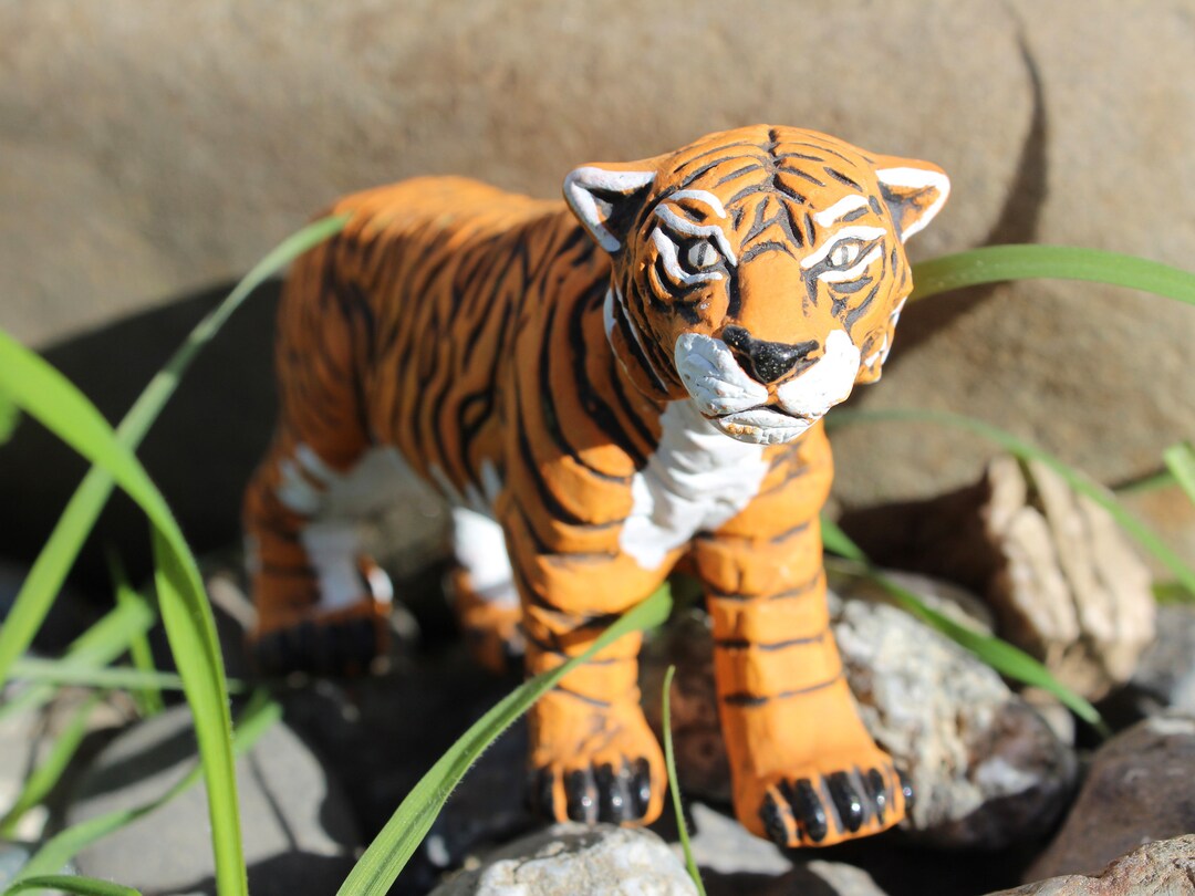 Handcrafted Peruvian Tiger Figurines, One Piece per Order - Etsy