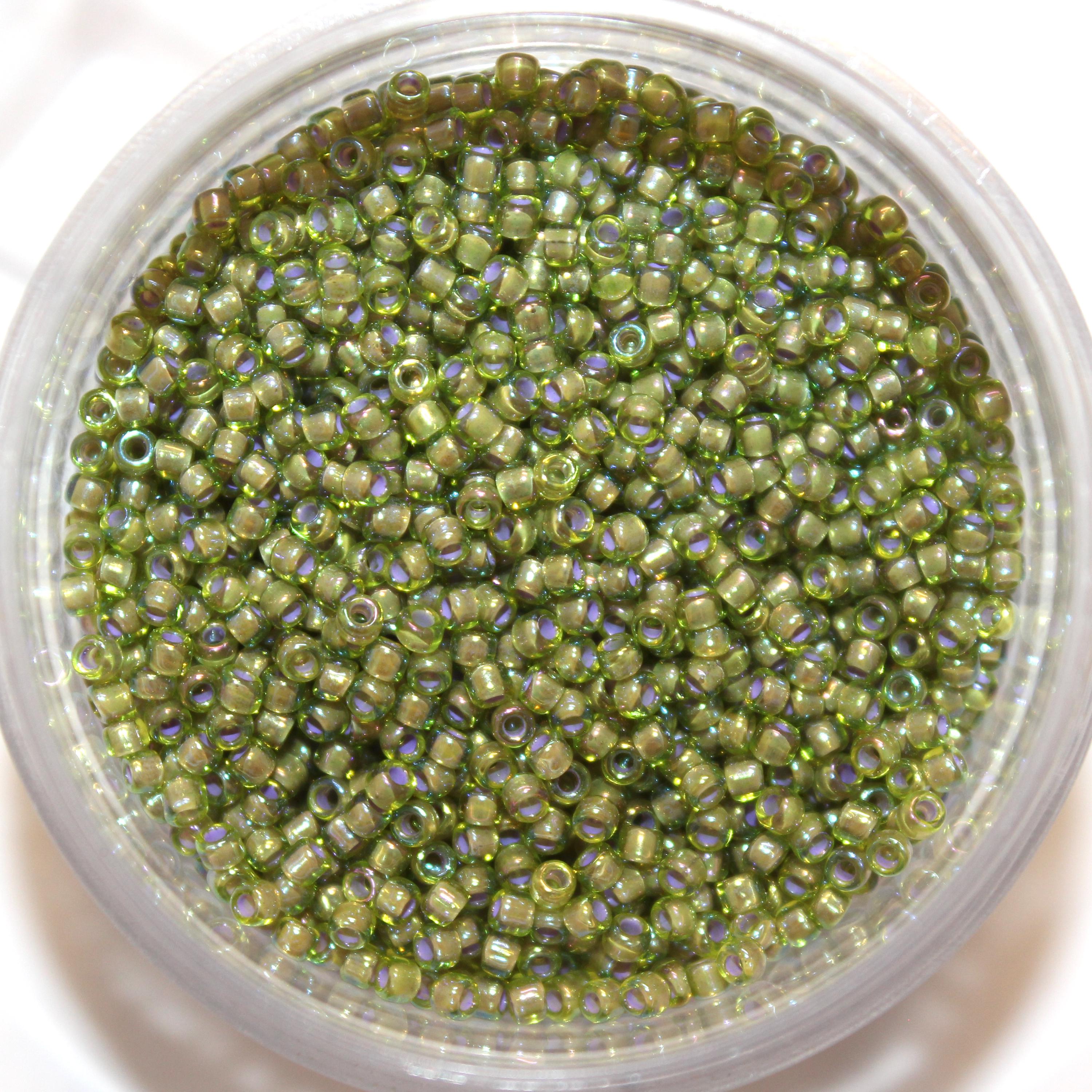 11/0 Celery Green Japanese Seed Bead Mini Pack, 8 Colors Included, 1 ...