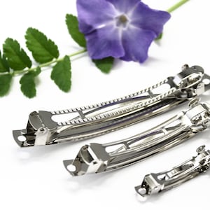 French Style Spring Barrettes, Sold by the Dozen, 3 Sizes to Choose ...