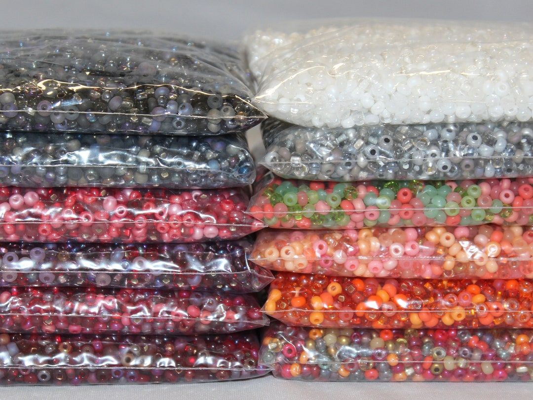 BULK 6/0 Czech Seed Beads, 12 More Premium Mixes to Choose From, Sold ...