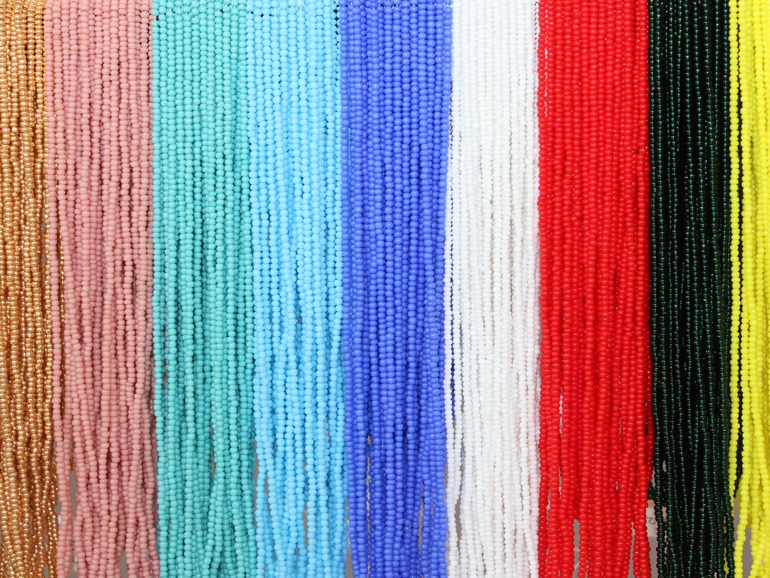 1/4 Kilo Vintage Czech 13/0 Seed Beads, 9 Colors to Choose From, 30% ...